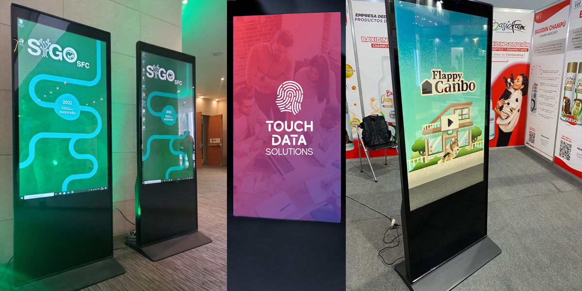 Arriendo & Venta de Totem Interactivo Publicitario - Touch Data - Chile