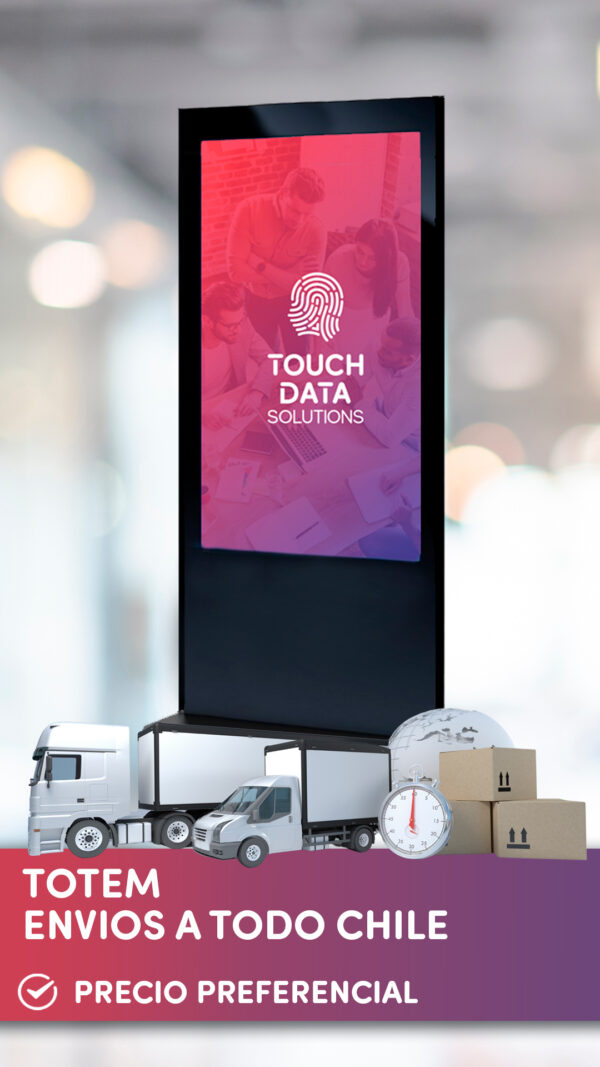 Venta de Totem Touch Interactivo Chile - Touch Data - Chile